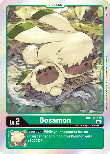 Bosamon (RB1-003) | DigimonCardGame Wiki | Fandom