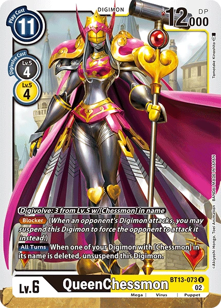 QueenChessmon (BT13-073) | DigimonCardGame Wiki | Fandom