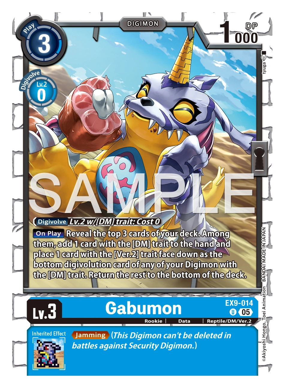 Gabumon (EX9-014) | DigimonCardGame Wiki | Fandom