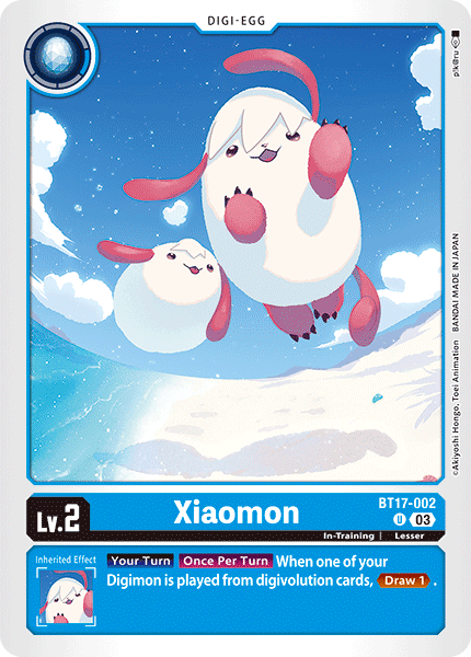Xiaomon (BT17-002) | DigimonCardGame Wiki | Fandom