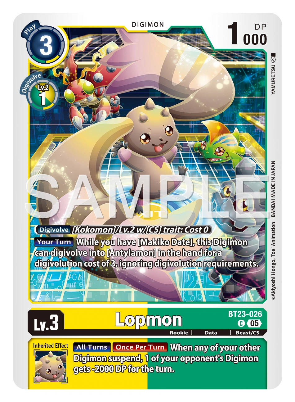 Category:Lopmon (Archetype) | DigimonCardGame Wiki | Fandom