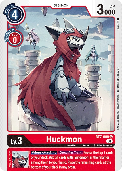 Huckmon (BT7-009) | DigimonCardGame Wiki | Fandom