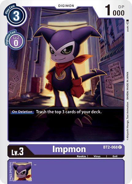 Impmon (BT2-068) | DigimonCardGame Wiki | Fandom