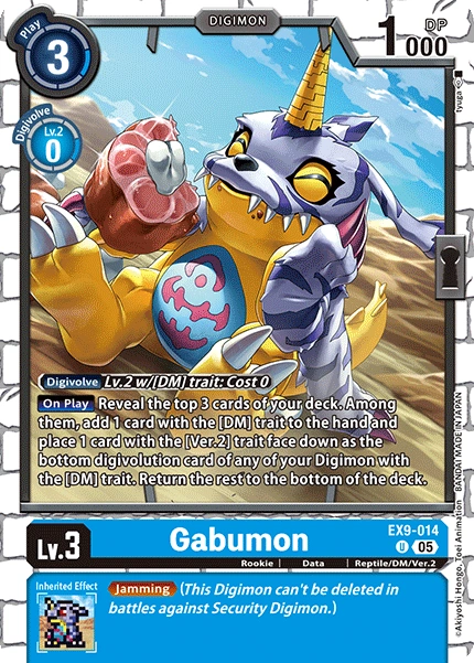 Gabumon (EX9-014) | DigimonCardGame Wiki | Fandom