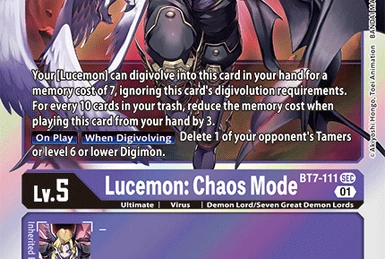 Digimon Lucemon Chaos Mode