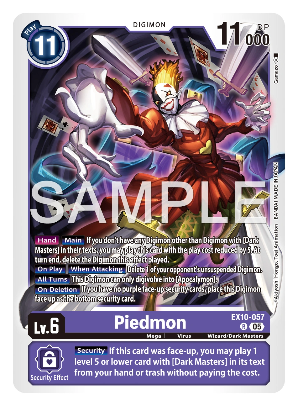 Piedmon (EX10-057) | DigimonCardGame Wiki | Fandom