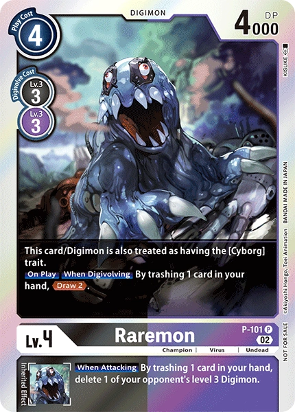 Raremon (P-101) | DigimonCardGame Wiki | Fandom