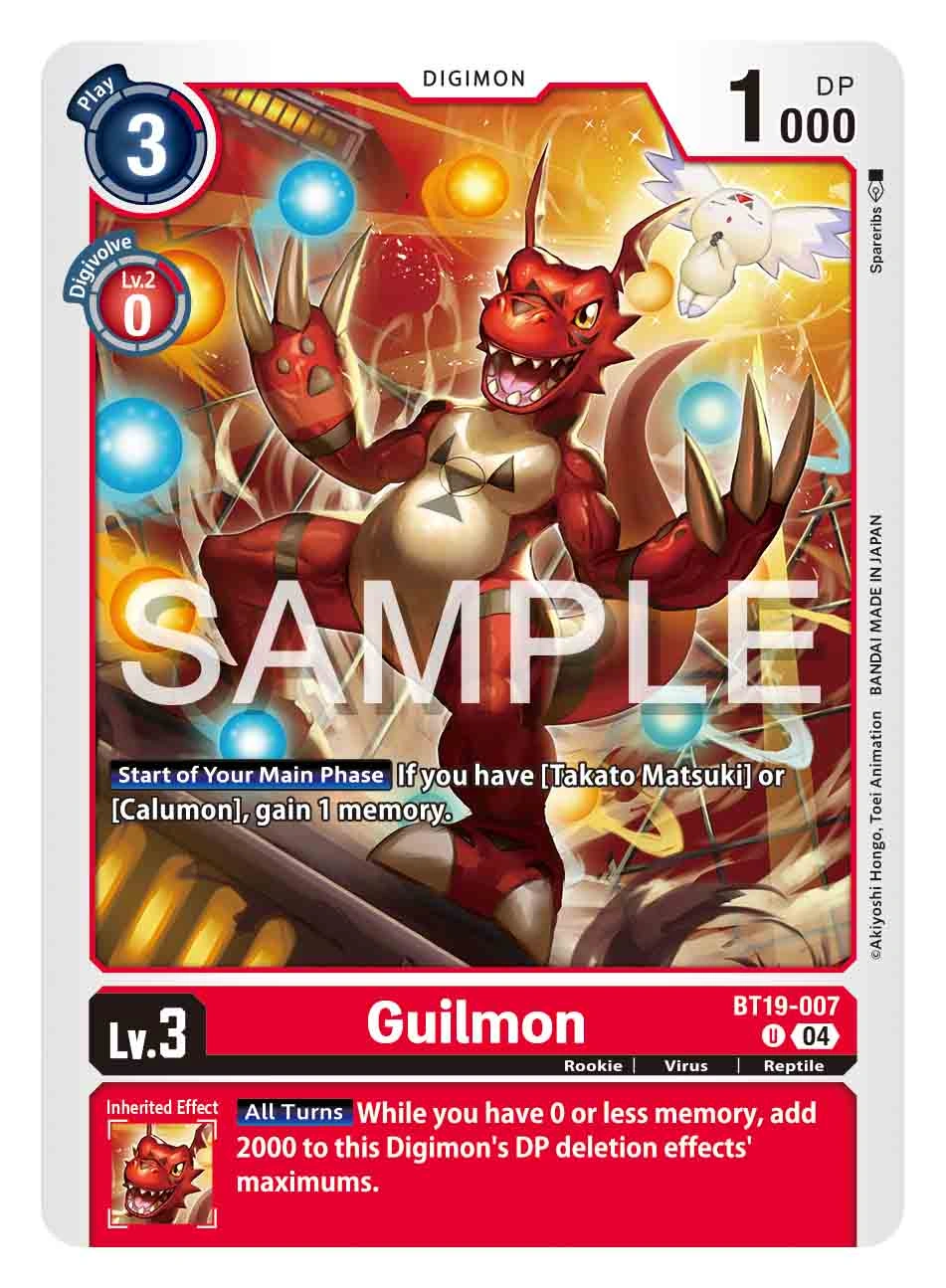 Guilmon (BT19-007) | DigimonCardGame Wiki | Fandom