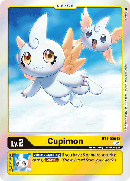 Cupimon (BT1-006) | DigimonCardGame Wiki | Fandom