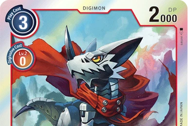 Baohuckmon Card