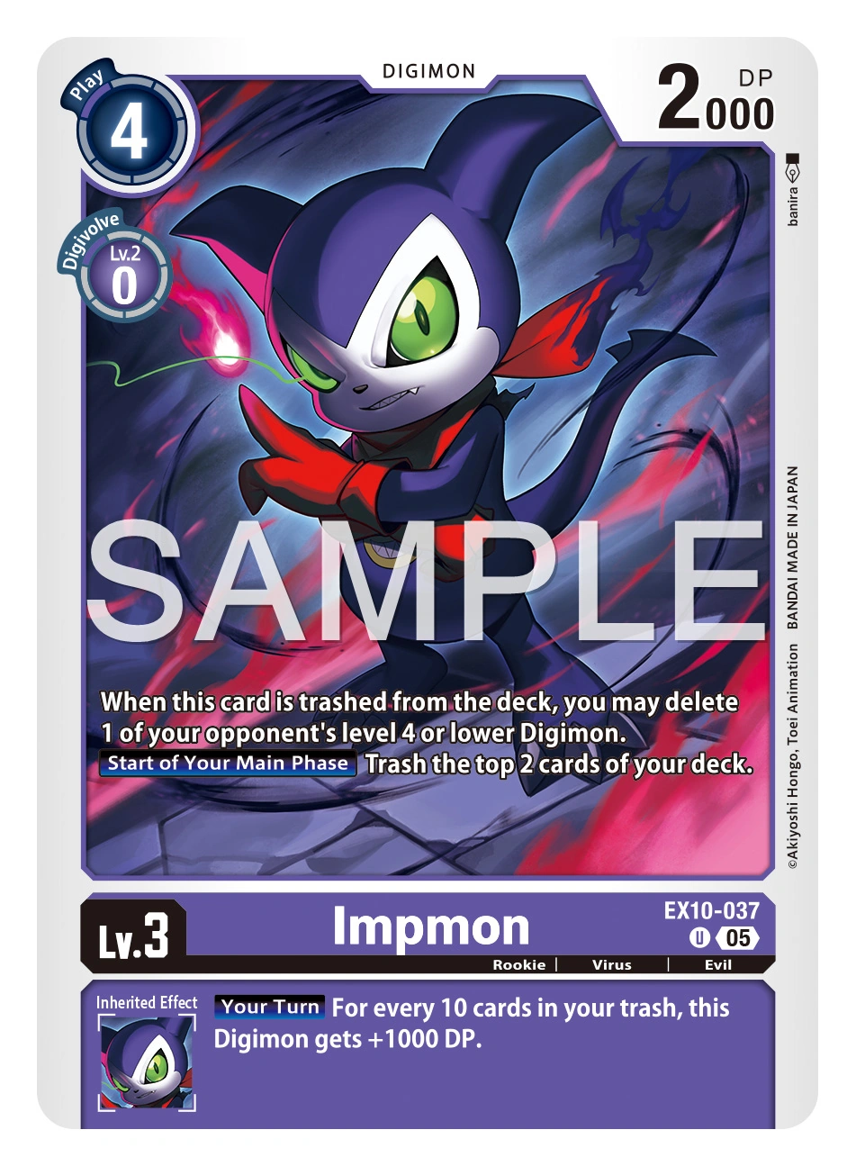 Impmon (EX10-037) | DigimonCardGame Wiki | Fandom