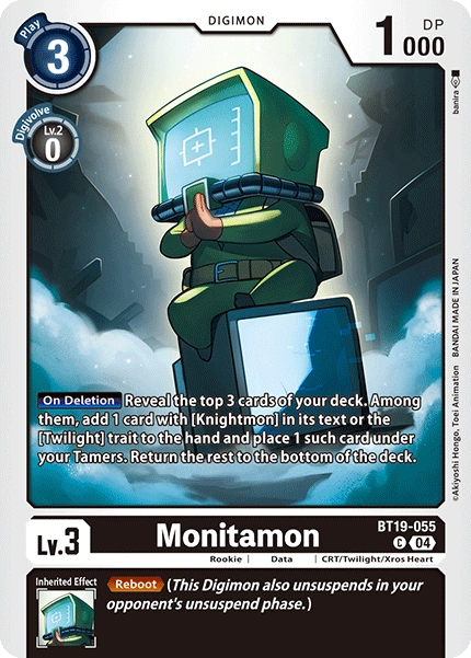 Monitamon (BT19-055) | DigimonCardGame Wiki | Fandom