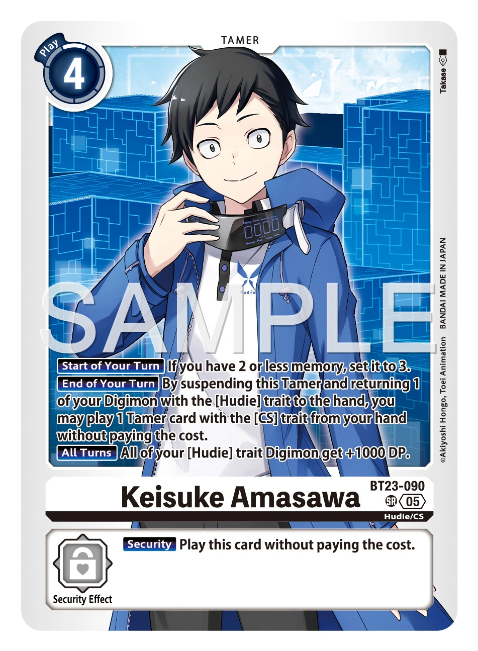 Keisuke Amasawa (BT23-090) | DigimonCardGame Wiki | Fandom