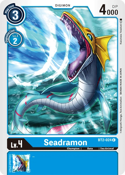 Seadramon (BT2-024) | DigimonCardGame Wiki | Fandom