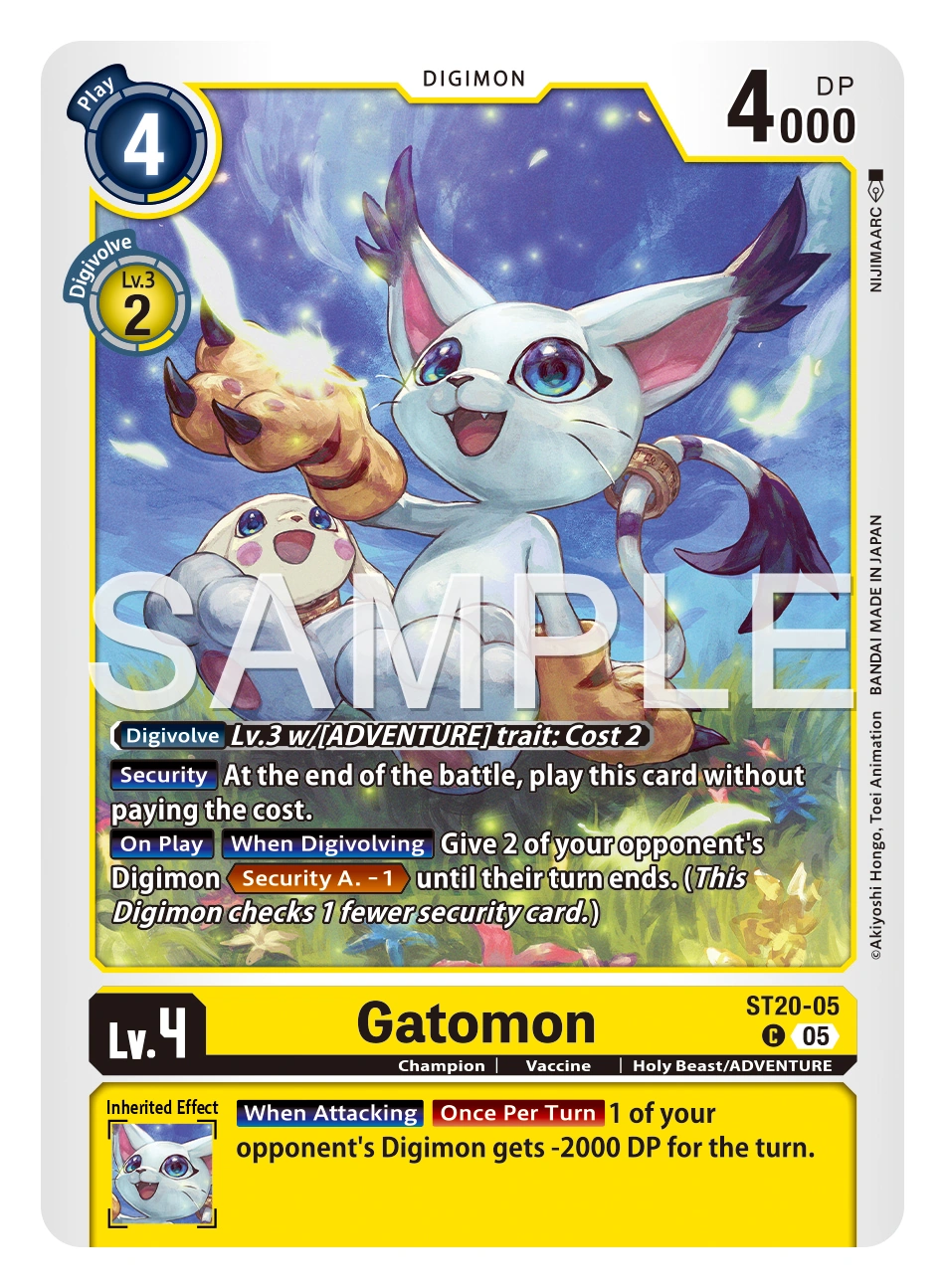 Gatomon (ST20-05) | DigimonCardGame Wiki | Fandom