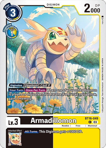 Armadillomon (BT16-049) | DigimonCardGame Wiki | Fandom