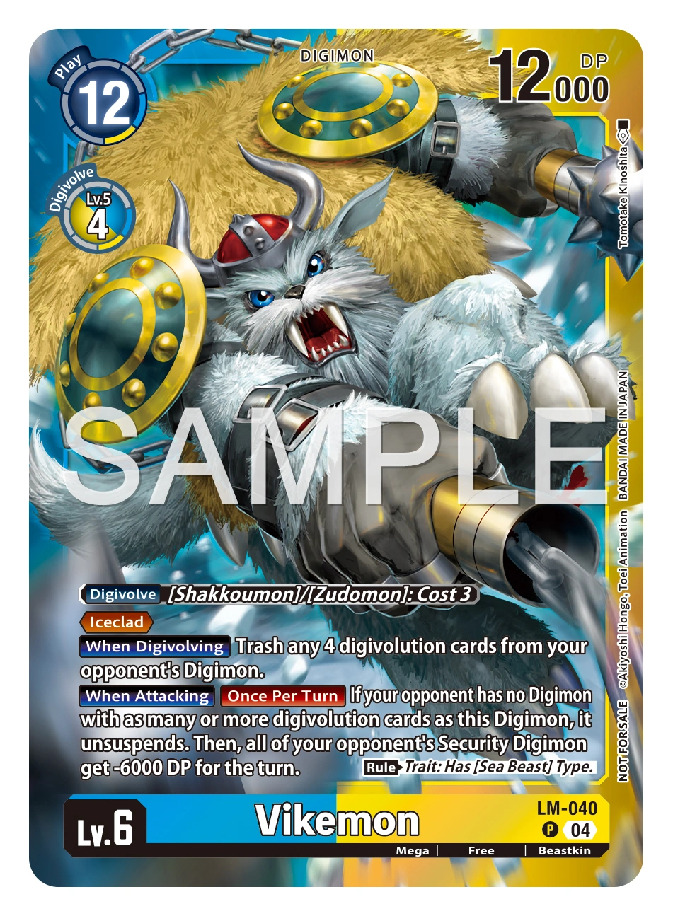 Vikemon (LM-040) | DigimonCardGame Wiki | Fandom