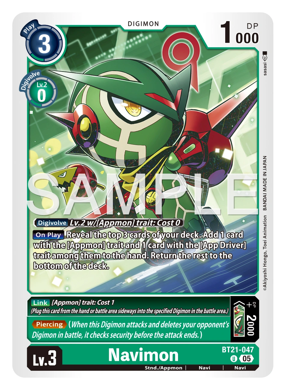 Navimon (BT21-047) | DigimonCardGame Wiki | Fandom