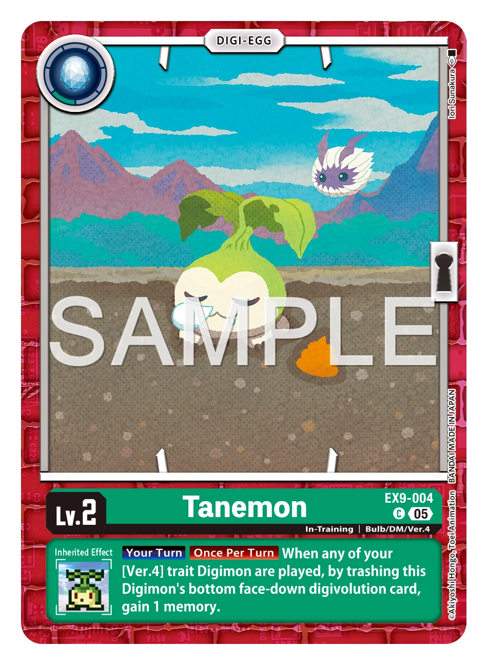 Tanemon (EX9-004) | DigimonCardGame Wiki | Fandom
