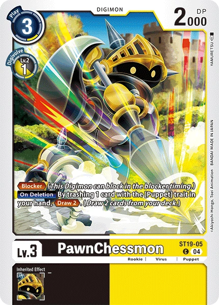 PawnChessmon (ST19-05) | DigimonCardGame Wiki | Fandom