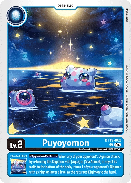 Puyoyomon (BT19-002) | DigimonCardGame Wiki | Fandom