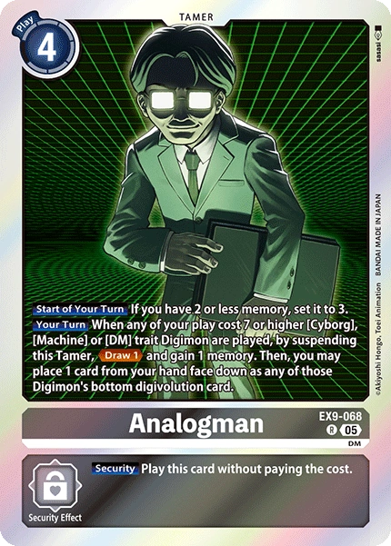 Analogman (EX9-068) | DigimonCardGame Wiki | Fandom