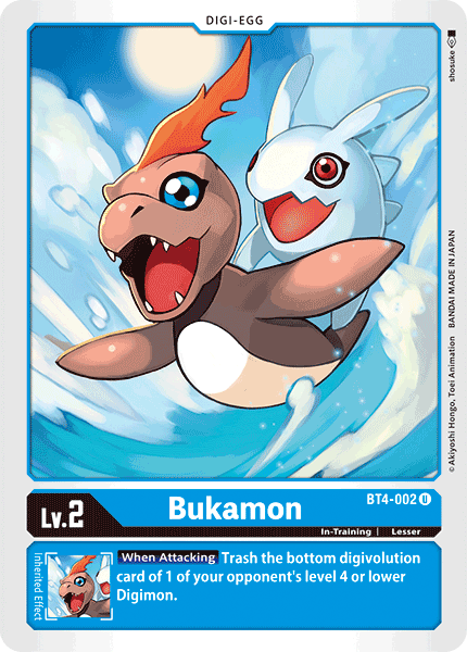 Bukamon (BT4-002) | DigimonCardGame Wiki | Fandom
