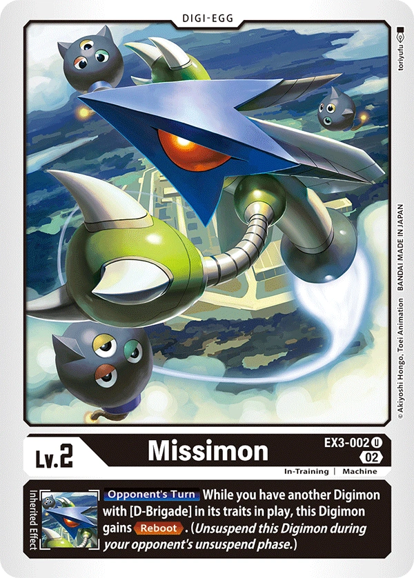 Missimon (EX3-002) | DigimonCardGame Wiki | Fandom