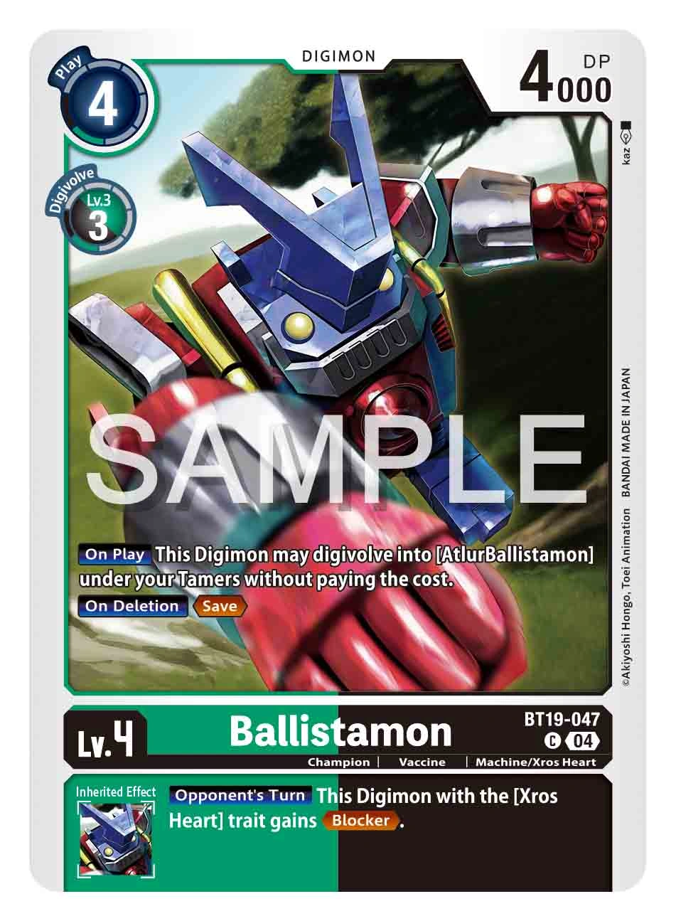 Ballistamon (BT19-047) | DigimonCardGame Wiki | Fandom