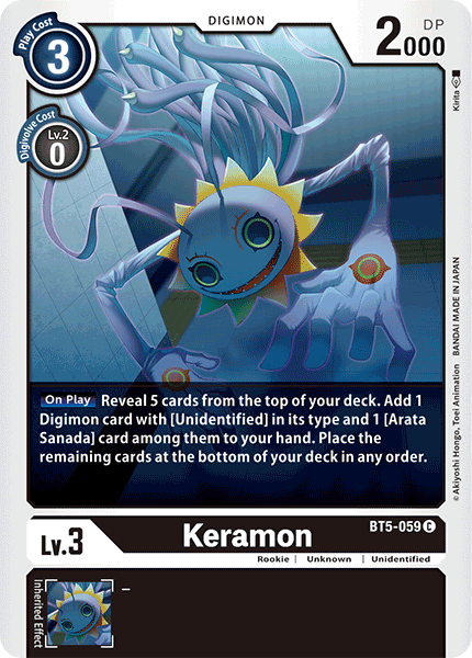 Keramon (BT5-059) | DigimonCardGame Wiki | Fandom