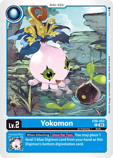 Yokomon (EX6-002) | DigimonCardGame Wiki | Fandom