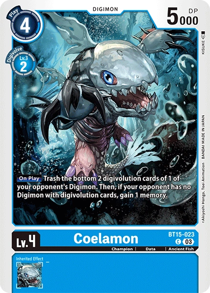 Coelamon (BT15-023) | DigimonCardGame Wiki | Fandom