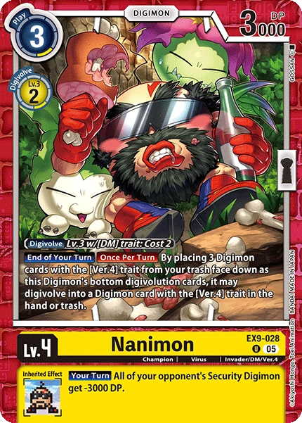 Nanimon (EX9-028) | DigimonCardGame Wiki | Fandom