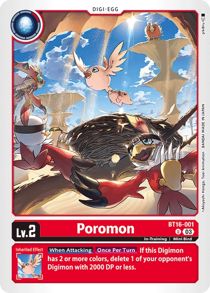 Poromon (BT16-001) | DigimonCardGame Wiki | Fandom