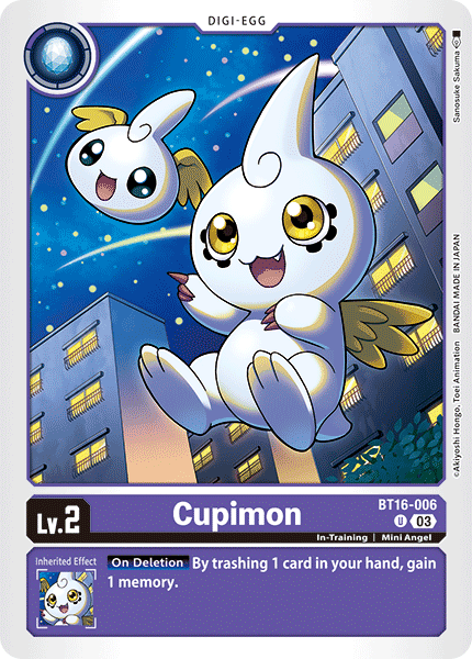 Cupimon (BT16-006) | DigimonCardGame Wiki | Fandom