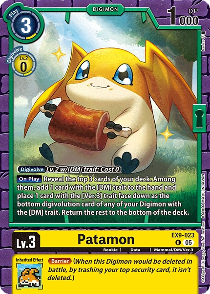 Patamon (EX9-023) | DigimonCardGame Wiki | Fandom