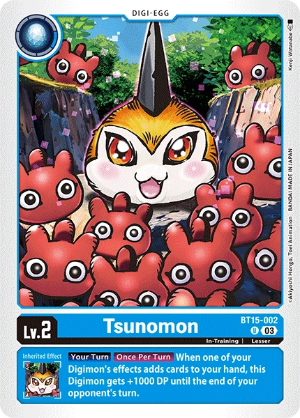 Tsunomon (BT15-002) | DigimonCardGame Wiki | Fandom