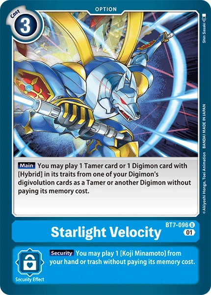 Starlight Velocity (BT7-096) | DigimonCardGame Wiki | Fandom