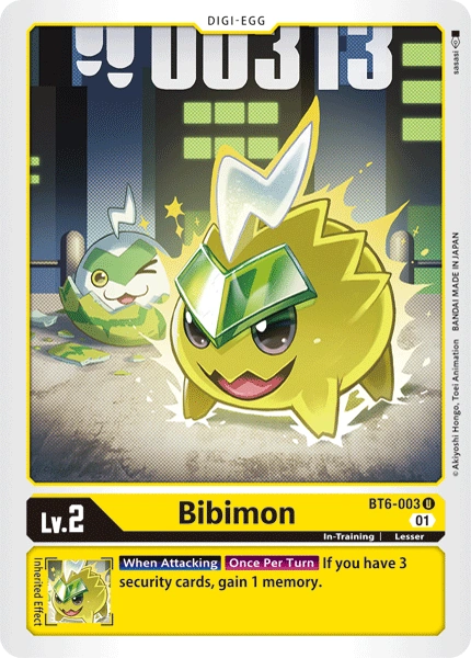 Bibimon (BT6-003) | DigimonCardGame Wiki | Fandom