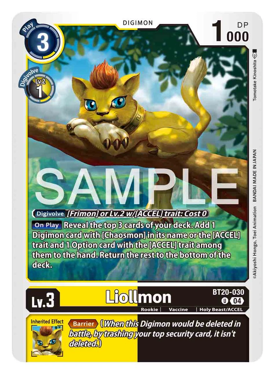 Liollmon (BT20-030) | DigimonCardGame Wiki | Fandom