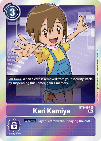 Kari Kamiya (BT4-097) | DigimonCardGame Wiki | Fandom