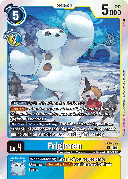 Frigimon (EX8-022) | DigimonCardGame Wiki | Fandom