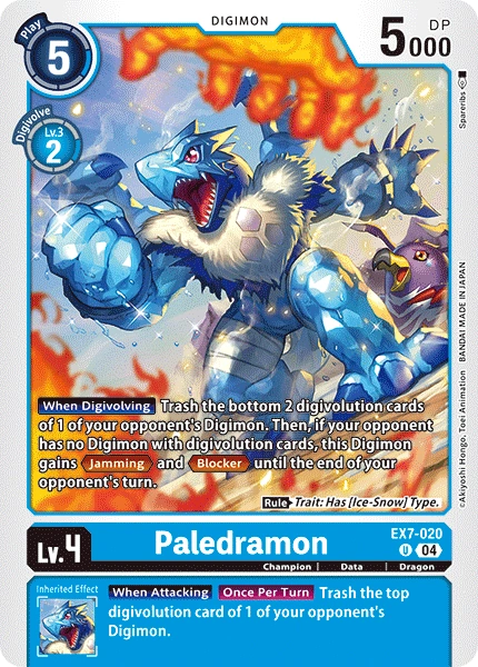 Paledramon (EX7-020) | DigimonCardGame Wiki | Fandom