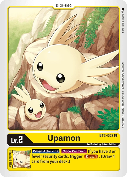 Upamon (BT3-003) | DigimonCardGame Wiki | Fandom