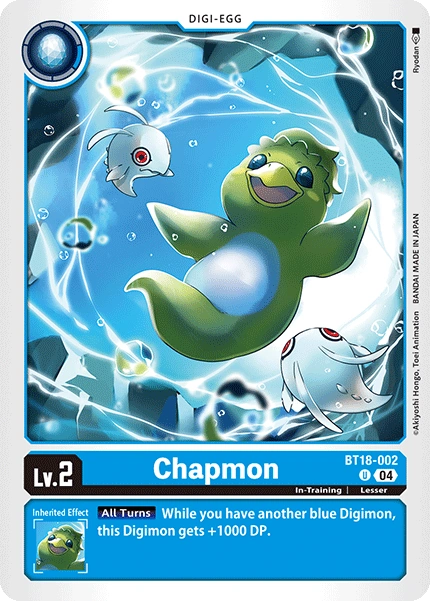 Chapmon (BT18-002) | DigimonCardGame Wiki | Fandom