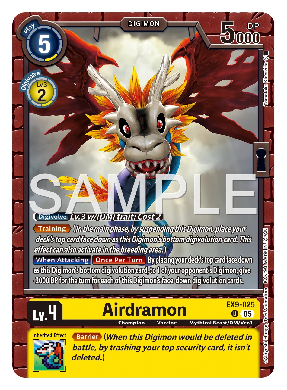 Airdramon (EX9-025) | DigimonCardGame Wiki | Fandom