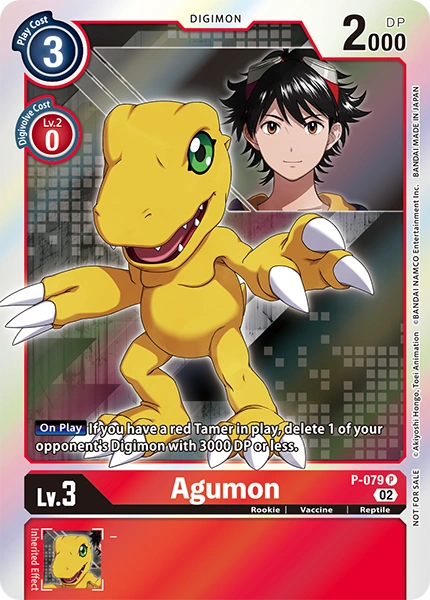 Agumon (P-079) | DigimonCardGame Wiki | Fandom