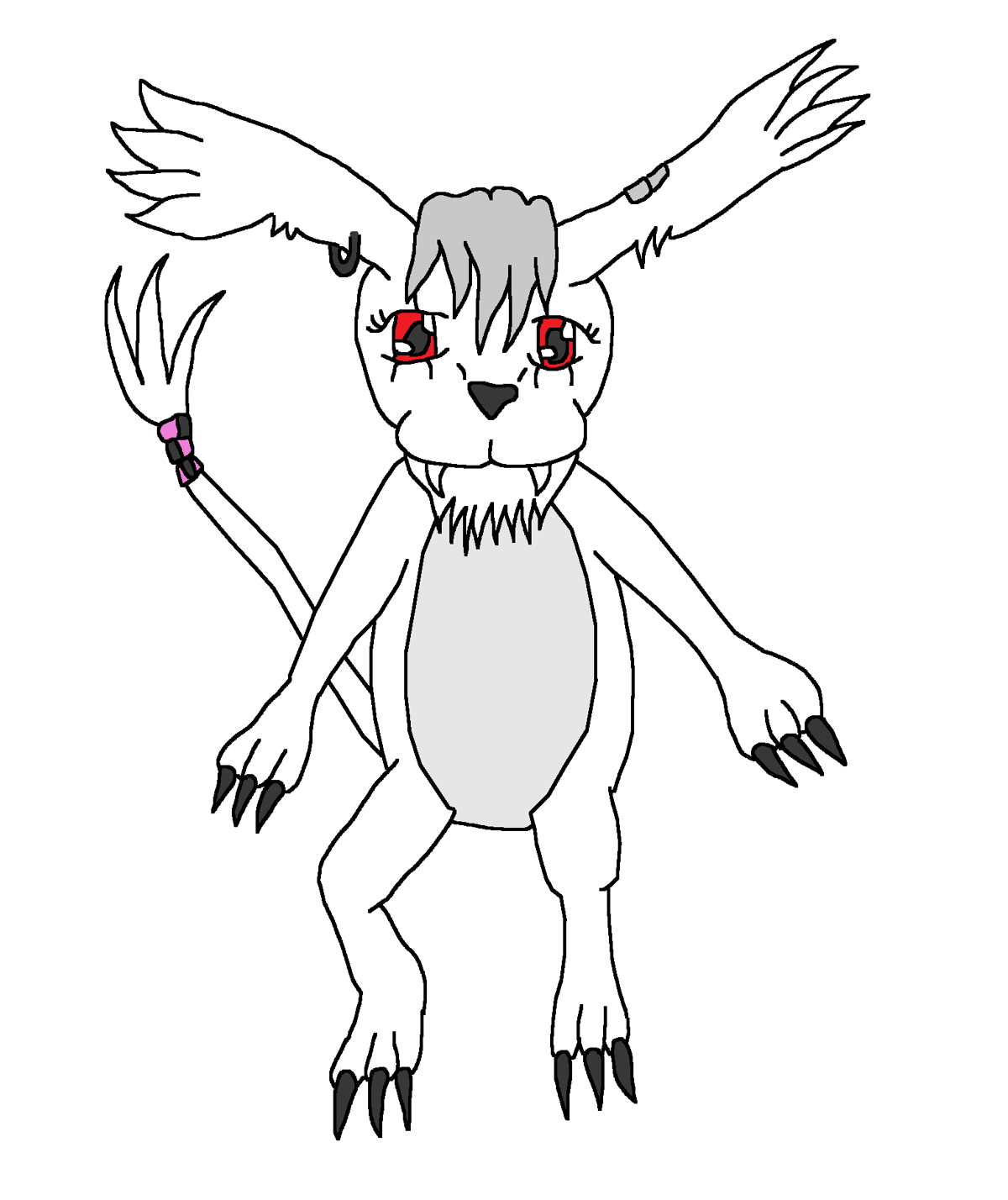 WhiteGazimon | Digimon Crystals Wiki | Fandom