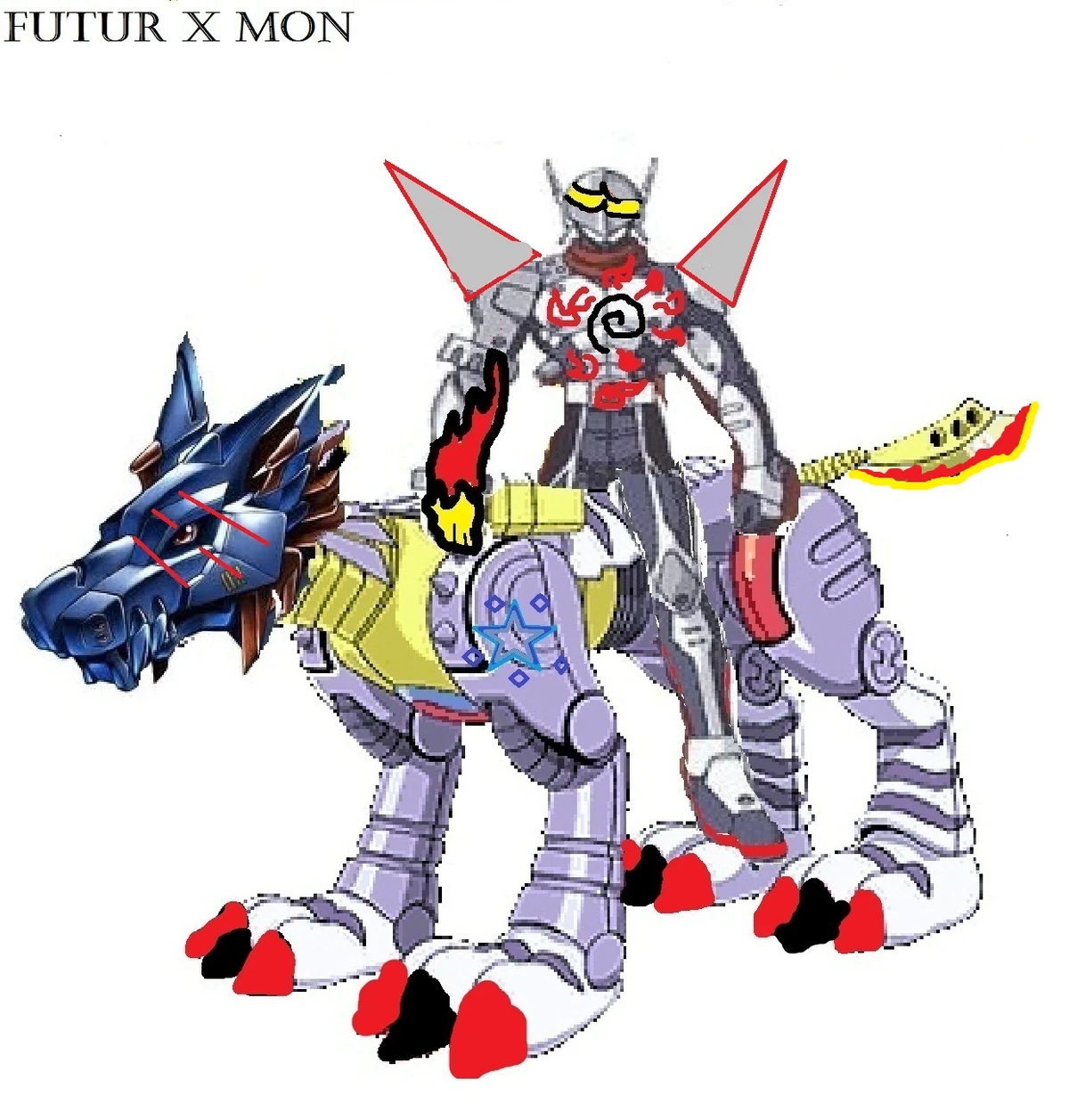 Futur-X-mon | Digimon Fanon Wiki | Fandom
