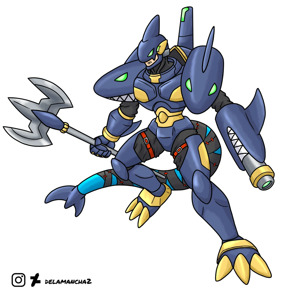 Megasharkmon | Digimon Fanon Wiki | Fandom